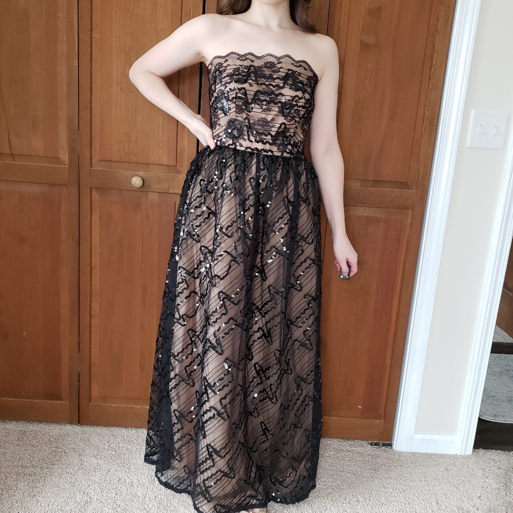 Harry Acton After Five Vintage Evening Gown 4/6 - Gem